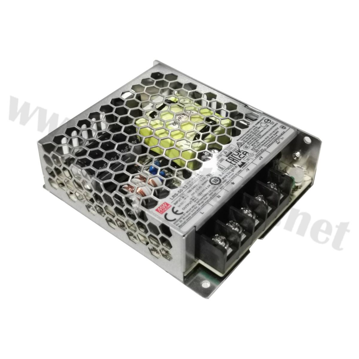 SWITCHING POWER SUPPLY MEAN WELL LRS-50-12 LOW PROFILE 12V 50.4W 4.2A เป็นอุปกรณ์แปลงแรงดันไฟฟ้า ...